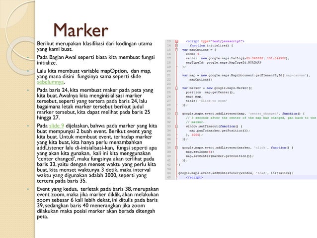 Google maps api kelompok 5 | PPTX