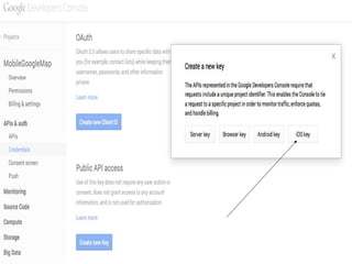 Integrate Google Map SDK in iOS App | PPT