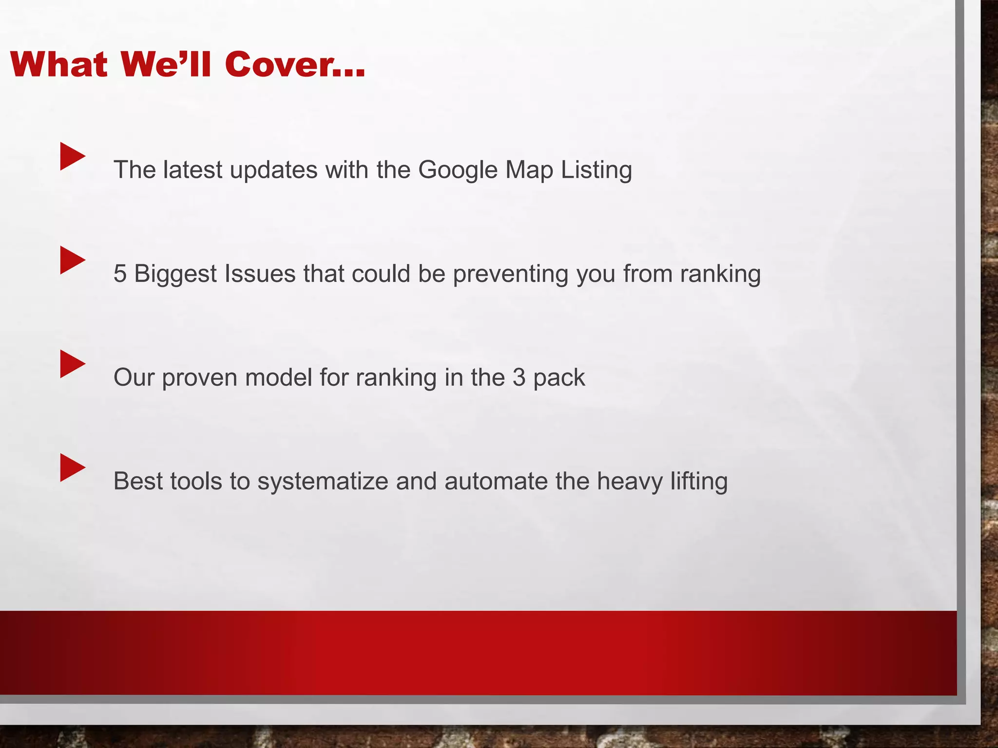 Google Maps Guide For Appliance Service Providers | PPT | Free Download