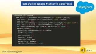 Salesforce Google Maps Integration | PPT