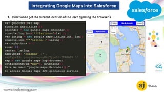 Salesforce Google Maps Integration | PPT