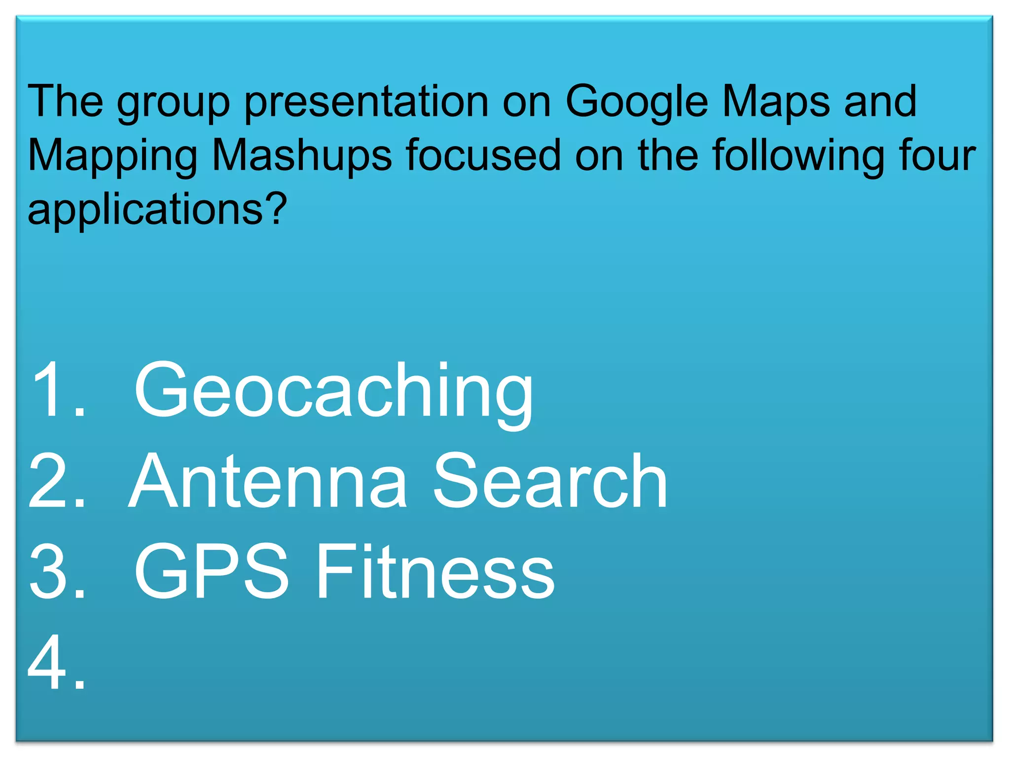 Google maps intro | PPTX | Geography | Science