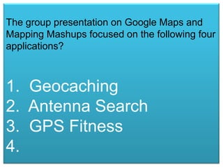 Google maps intro | PPTX | Geography | Science