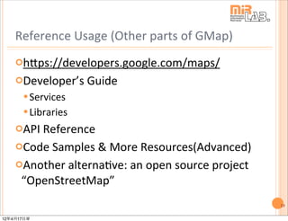 Google map slide | PDF | Web Development | Internet