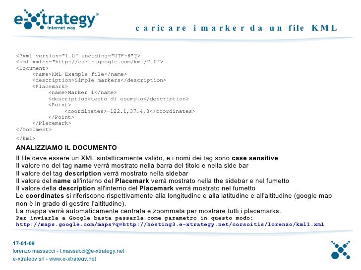 Programmare Google Maps con Javascript