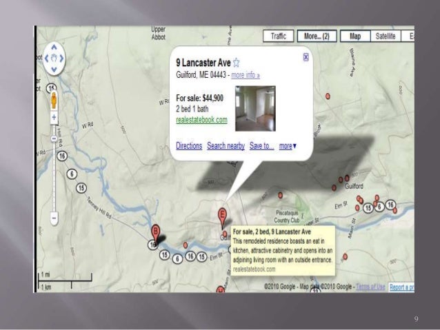 Google maps street view power point presentation