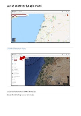 Google maps tutorial | PDF