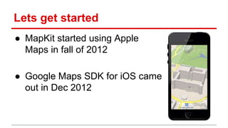 Google Maps on iOS with Swift | PPTX