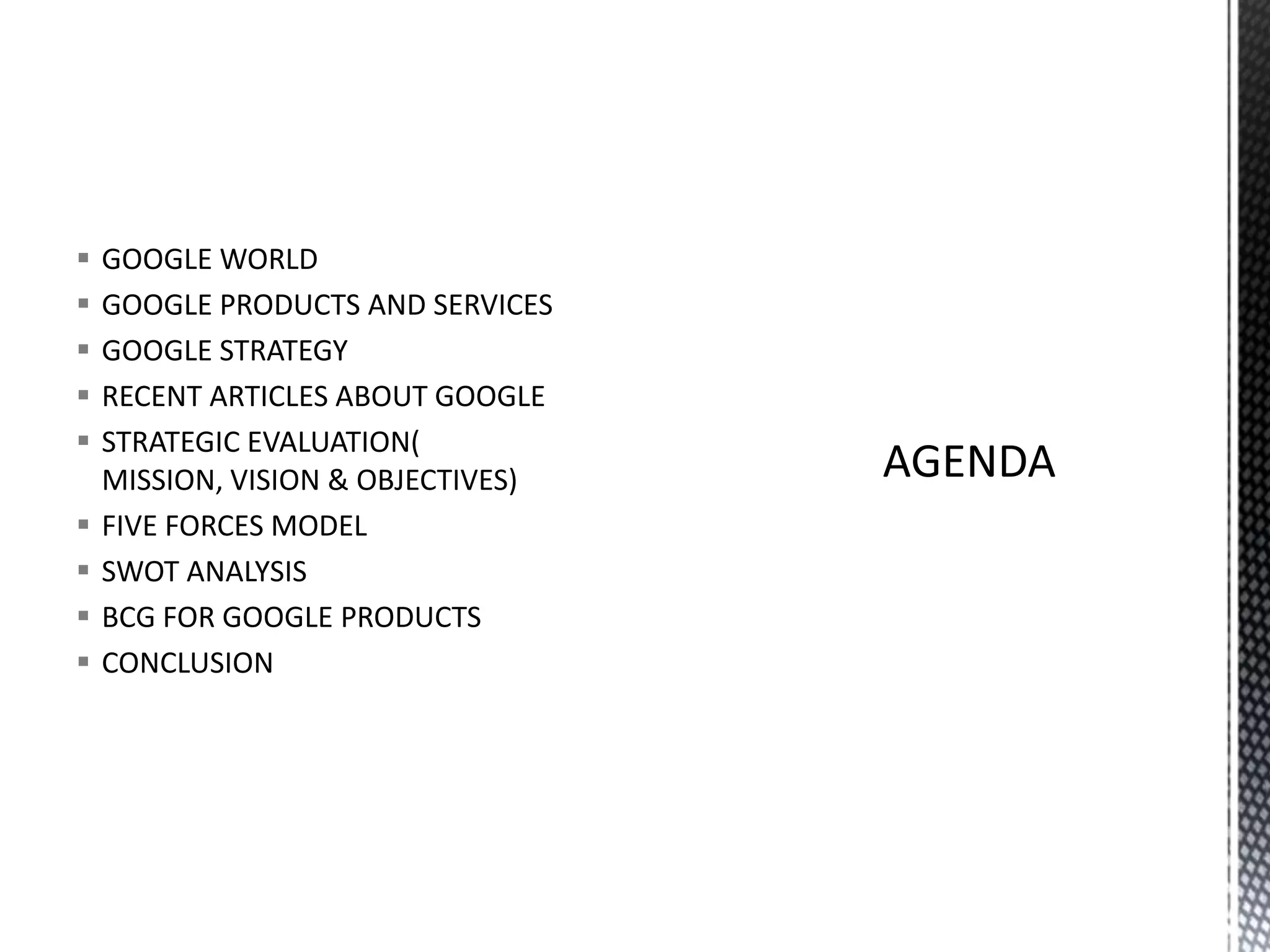 Google's marketing strategy | PPTX