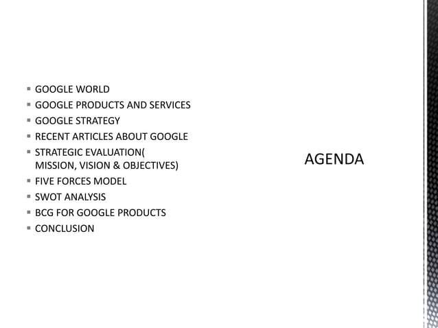 Google's marketing strategy | PPTX