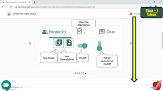 Google Meet Attendance - Thiyagu | PDF