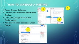Google meet guide file | PDF