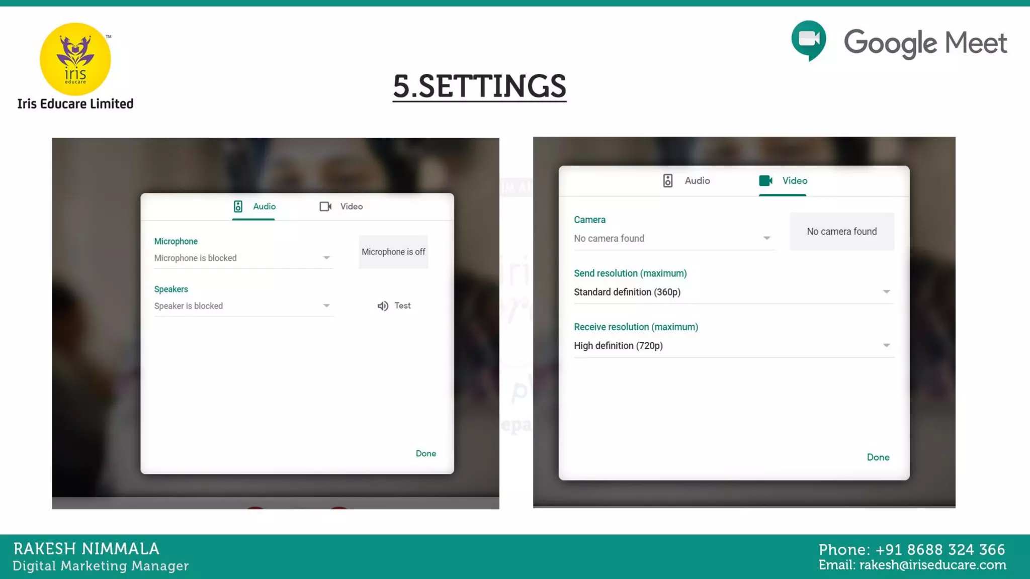 Google meet guide for teachers | PPT