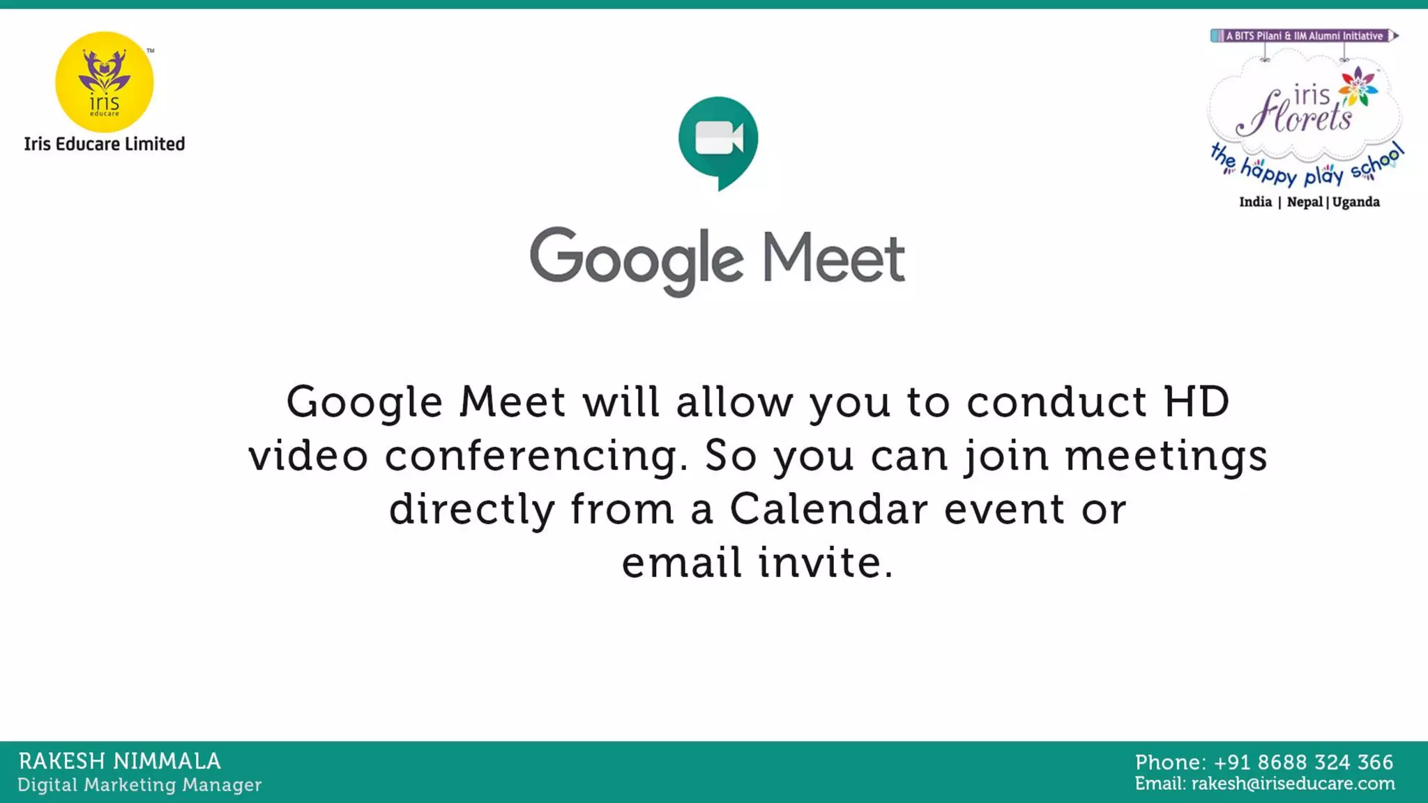 Google meet guide for teachers | PPT