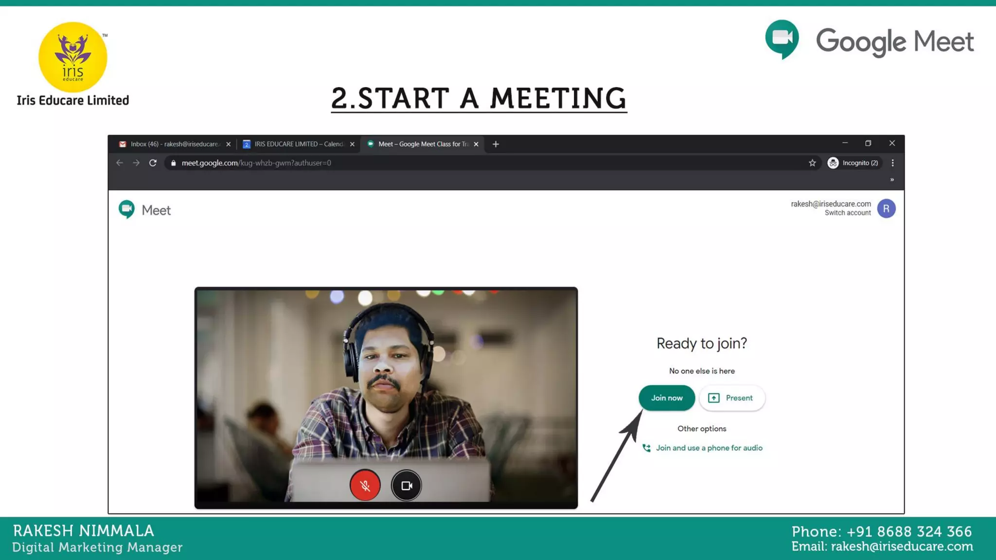 Google meet guide for teachers | PPT