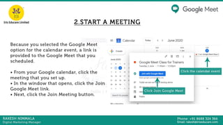Google meet guide for teachers | PPT