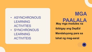 Class orientation via messenger platform | PPT