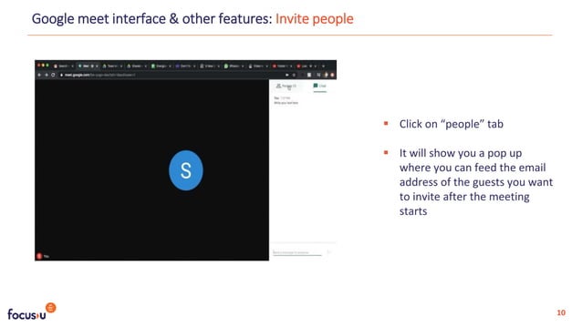 Google Meet Platform Tutorial | PPTX | Web Conferencing | Computer ...