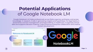 Google Notebook LM How Specialized Knowledge Integration is ...