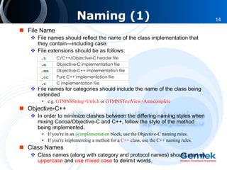 Google Objective-C Style Guide | PPT