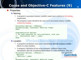Google Objective-C Style Guide | PPT