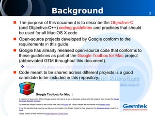 Google Objective-C Style Guide | PPT
