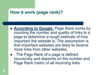 Google page ranking | PPT