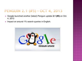 Google Penguin Update | PPT