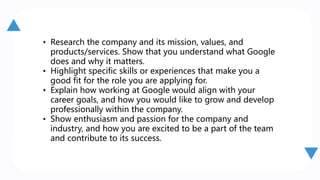 Google Phone Screen Interview Questions | PPT