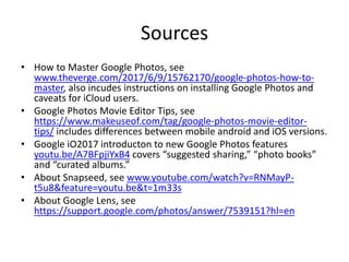 Quick Guide to Google Photos | PPTX