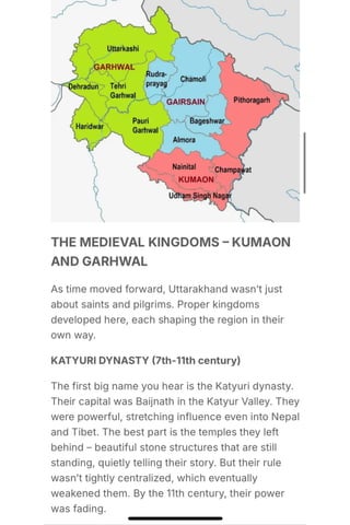 History of Uttarakhand – Ancient to Modern Era | PDF