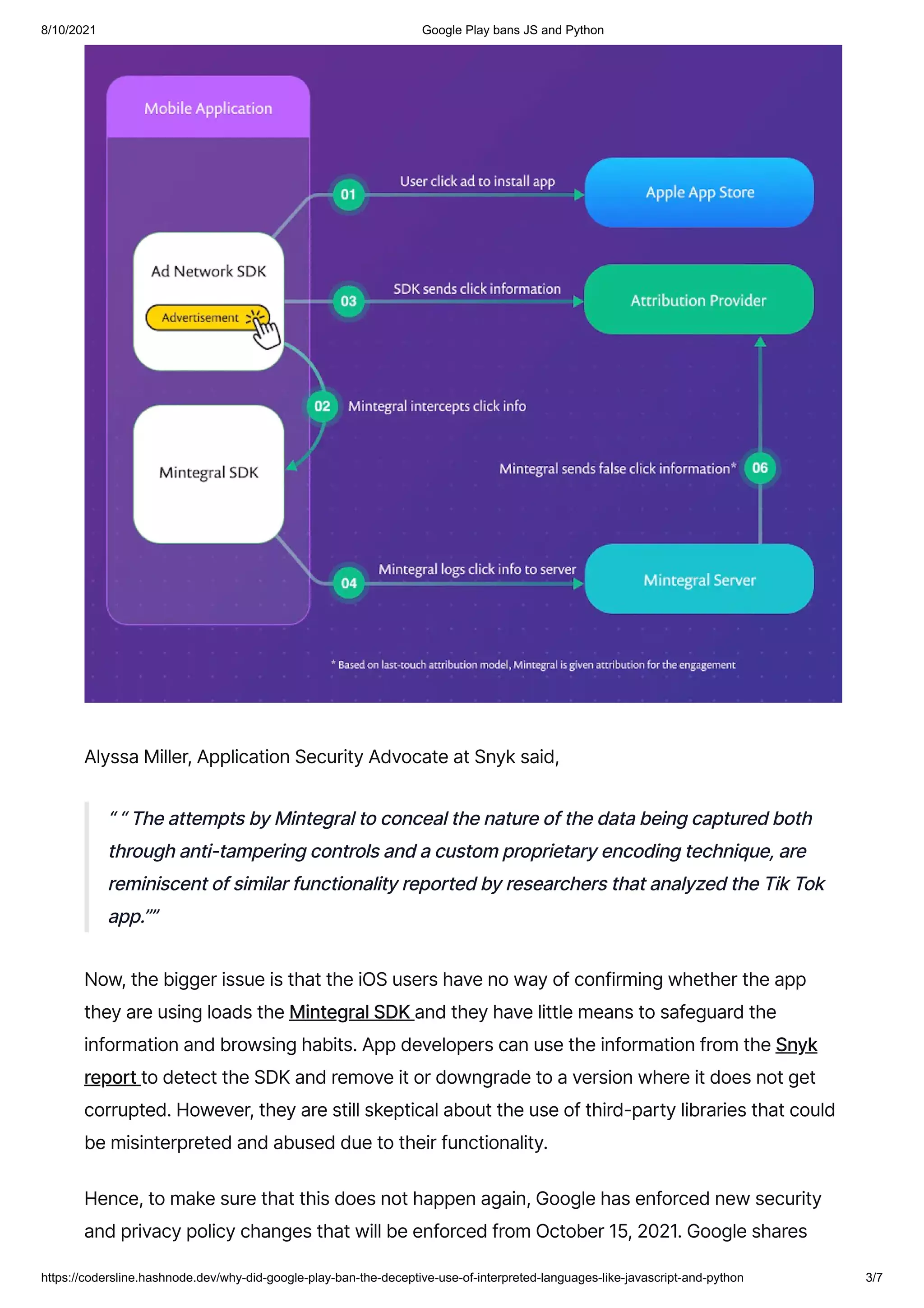 Google play bans js and python | PDF | Web Development | Internet