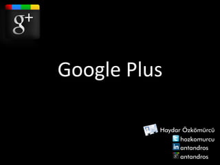 Google plus | PPT