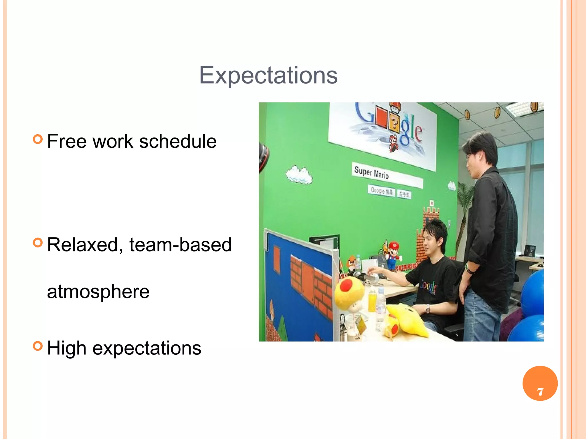 WORKING ENVIRONMENT | PPT