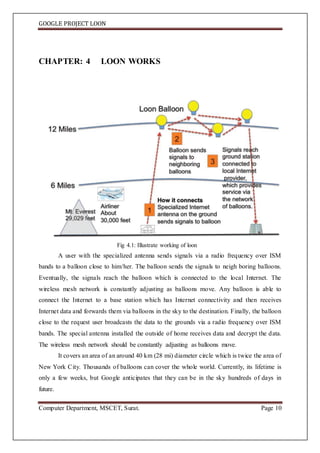 Google project loon report | DOCX