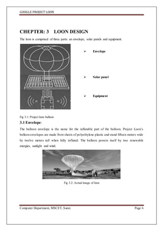 Google project loon report | DOCX
