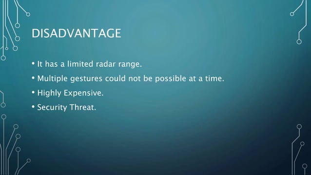 Google Project Soli PPT | PPTX | Technology & Computing