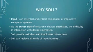 Google Project Soli PPT | PPTX