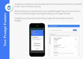 Google Prompt Feature | PDF