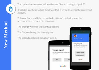 Google Prompt Feature | PDF