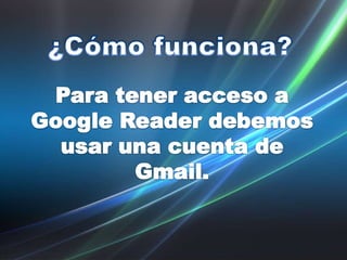 IEUDLA Google reader | PPTX