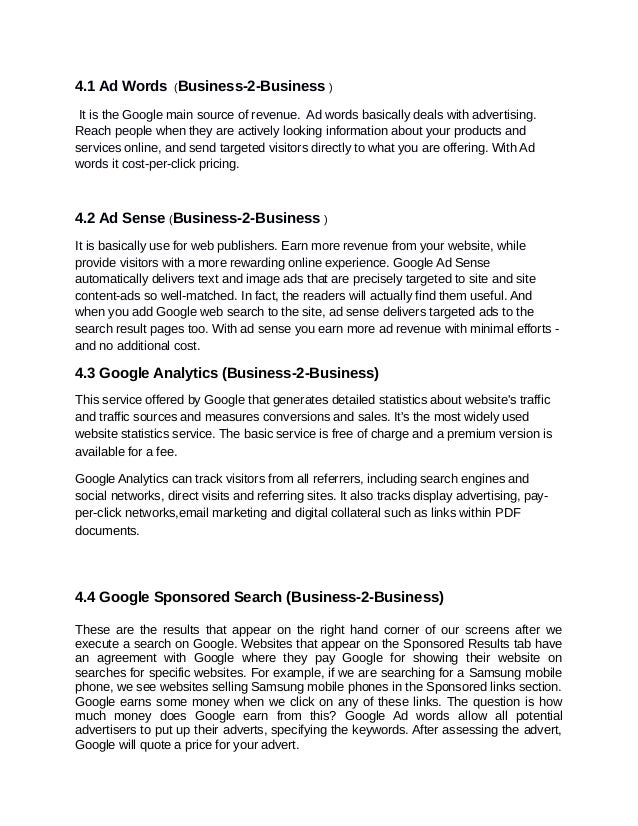 Google report 01