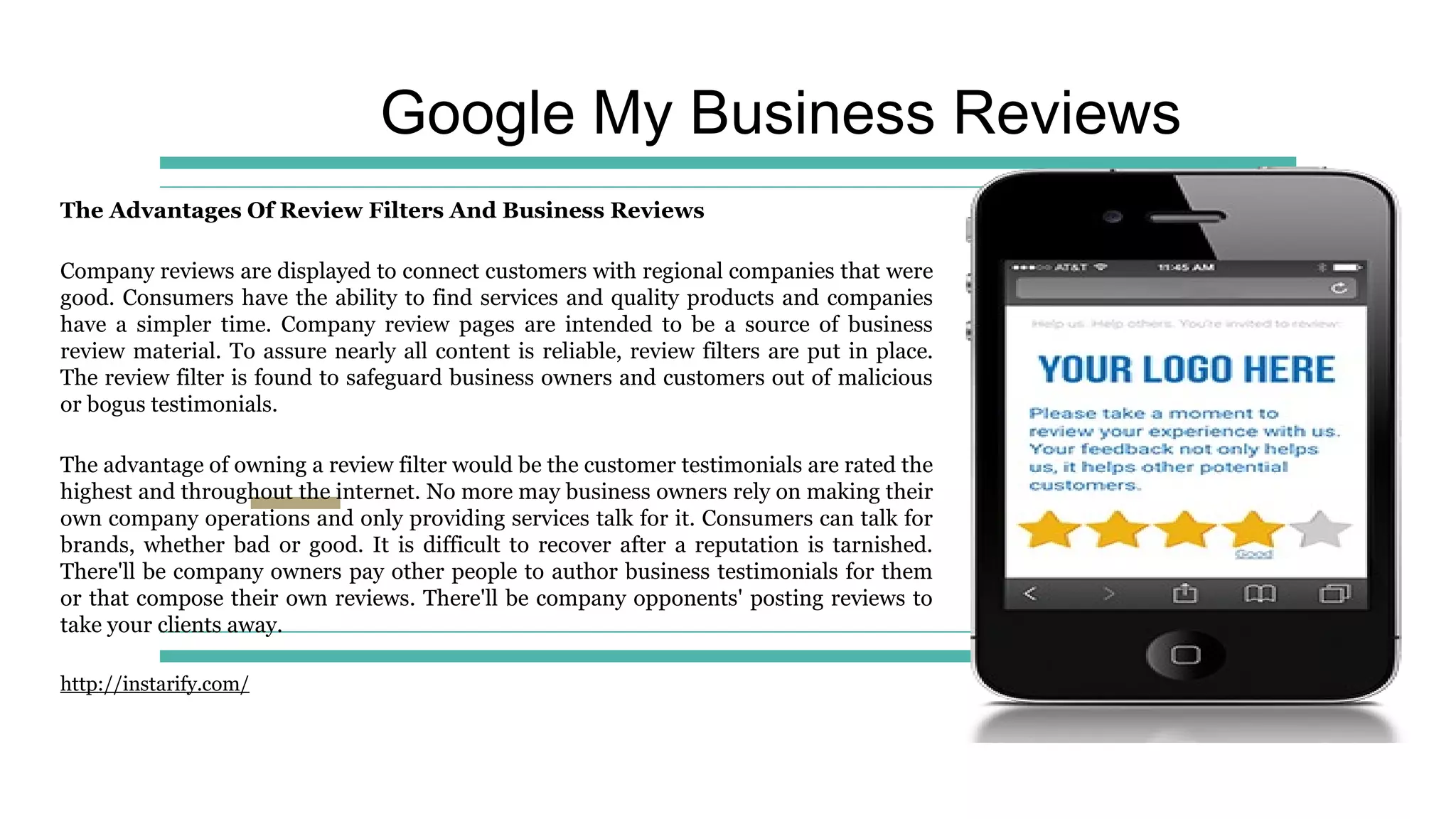 Google reviews ppt | ODP