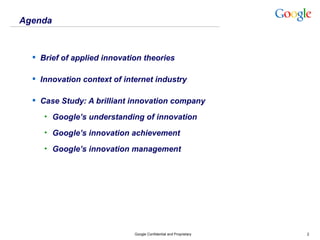 Googles Innovation Lund Uni. | PPT