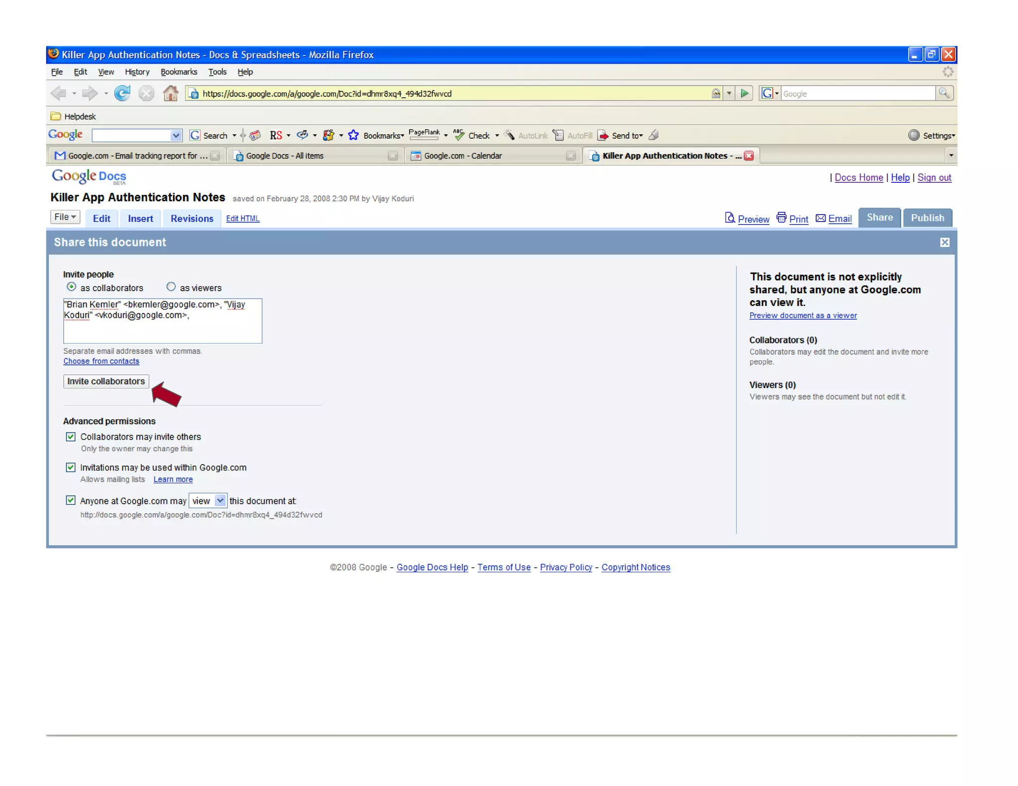 Google's internal systems | PDF