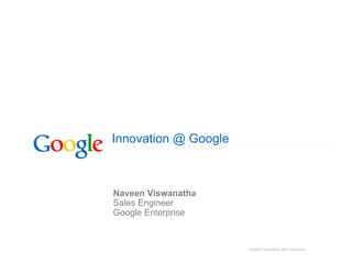 Google's internal systems | PDF