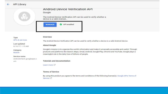 Google SafetyNet API | PPT