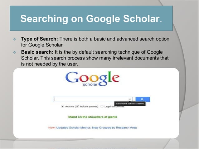 Google scholar | PPT