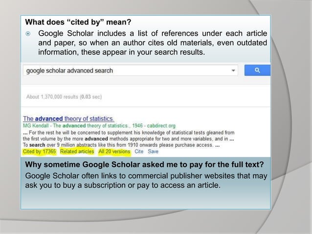 Google scholar | PPT