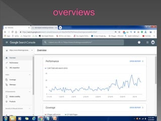 Google search console report for ittcd | PPTX | Search | Internet